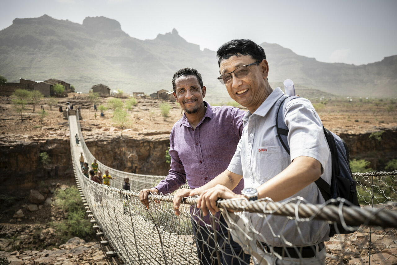 How These Two Men Are Building Bridges With Swiss Help