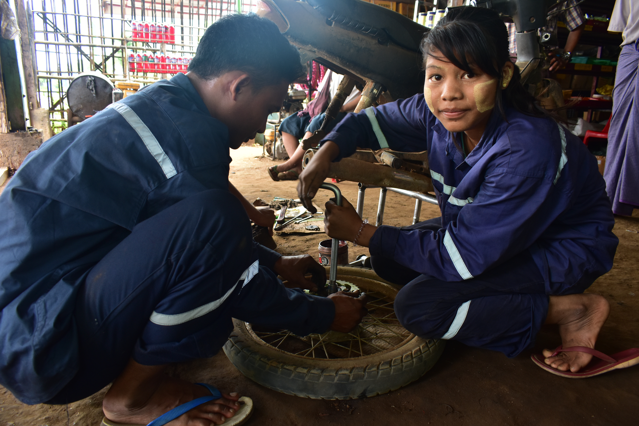 Digital Vocational Training in Myanmar Makes Education