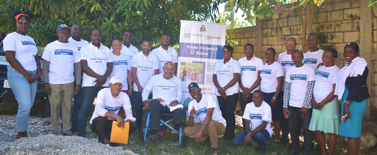 Haïti : Helvetas lance un projet d’urgence à Bainet pour