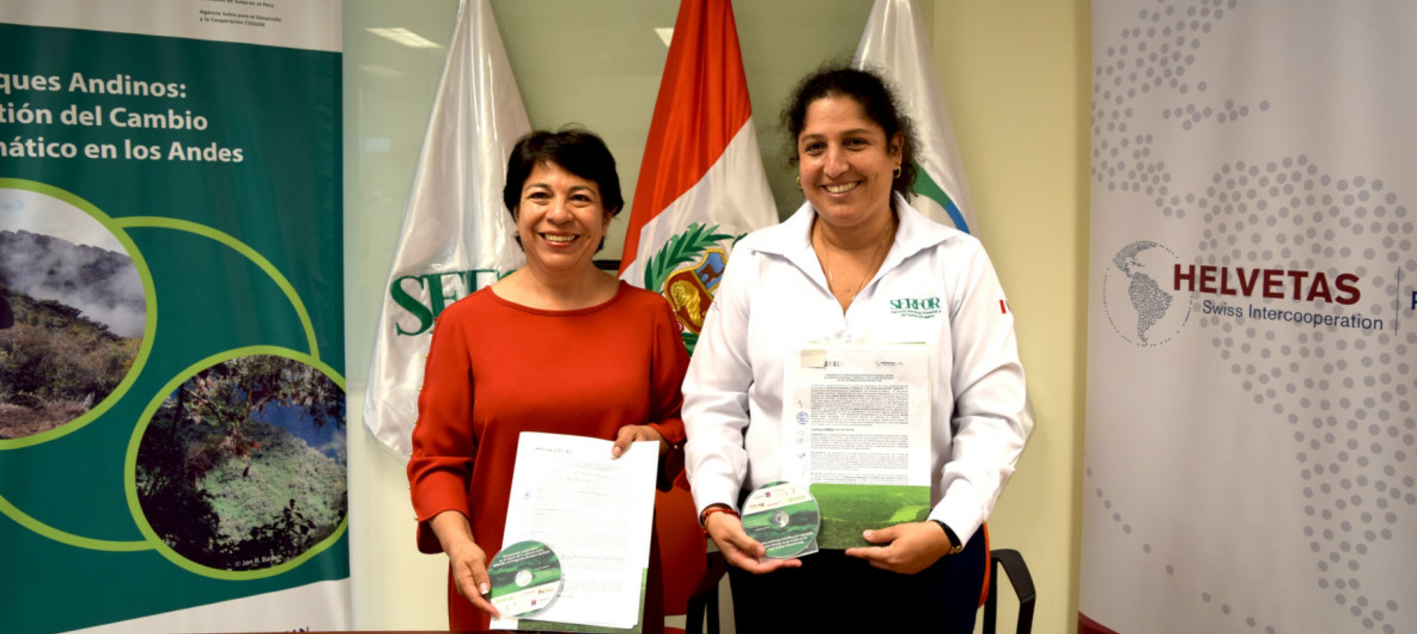 SERFOR y HELVETAS Swiss Intercooperation firman convenio