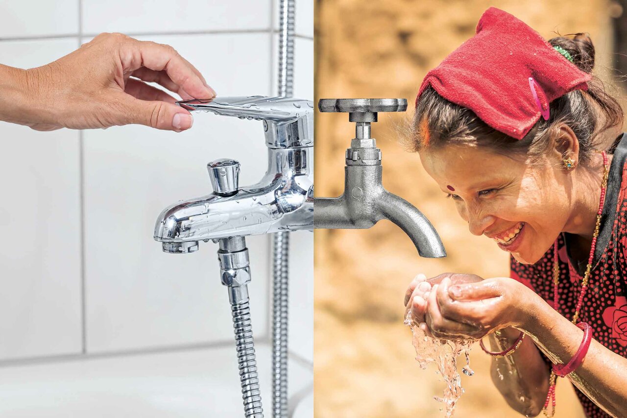 Sparen und spenden: Jetzt gratis Wassersparer bestellen