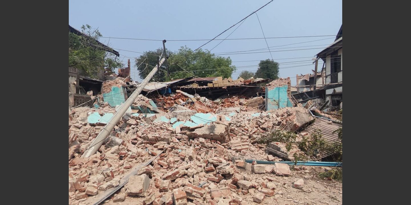 Earthquake Emergency Response in Myanmar | Helvetas